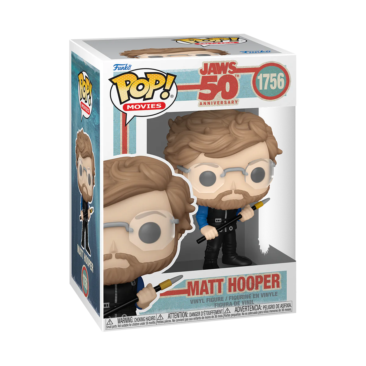 Funko Pop! Jaws 50th Anniversary - Matt Hooper - Moon Collectibles