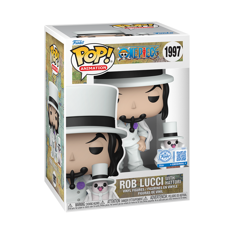 Funko Pop! One Piece - Rob Lucci With Hattori Special Edition - Moon ...