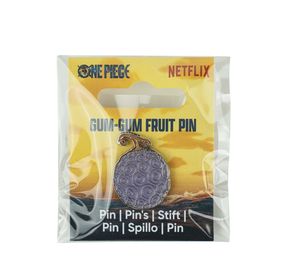 One Piece - Gum-Gum Fruit Pin - Moon Collectibles