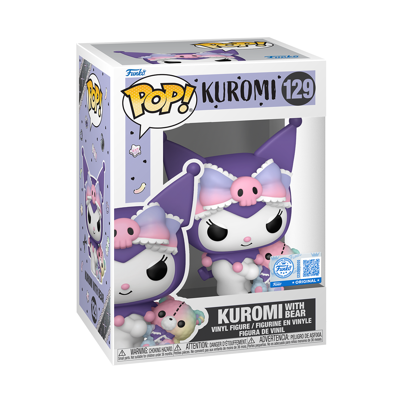 Funko Pop! Sanrio - Kuromi with Bear Special Edition - Moon Collectibles