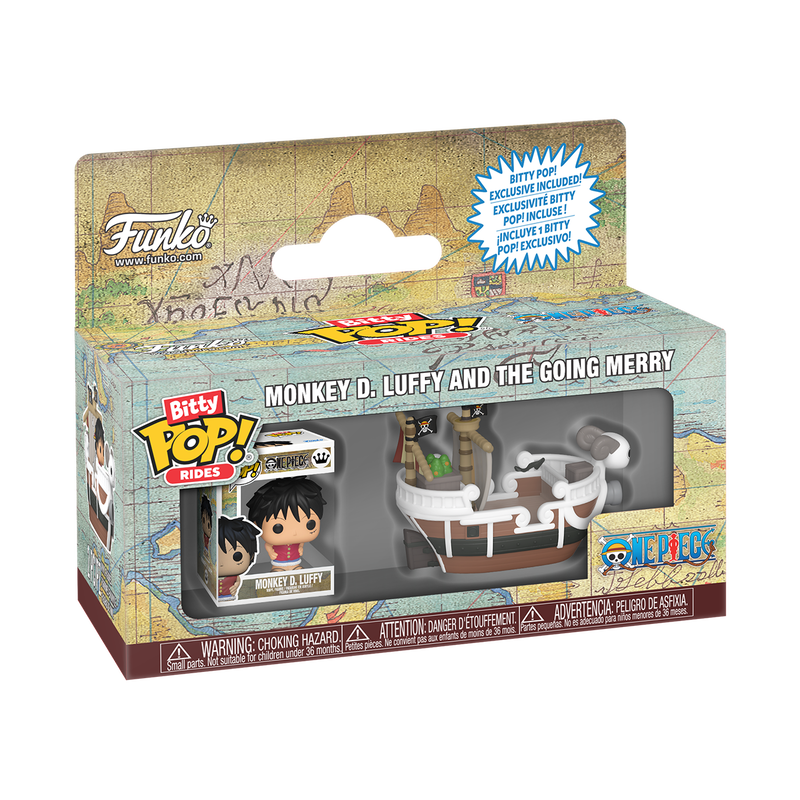 Funko Bitty Pop! Rides - One Piece - Monkey D. Luffy And The Going ...