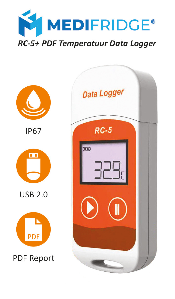 Medifridge Temperature data logger RC-5 - Medifridge