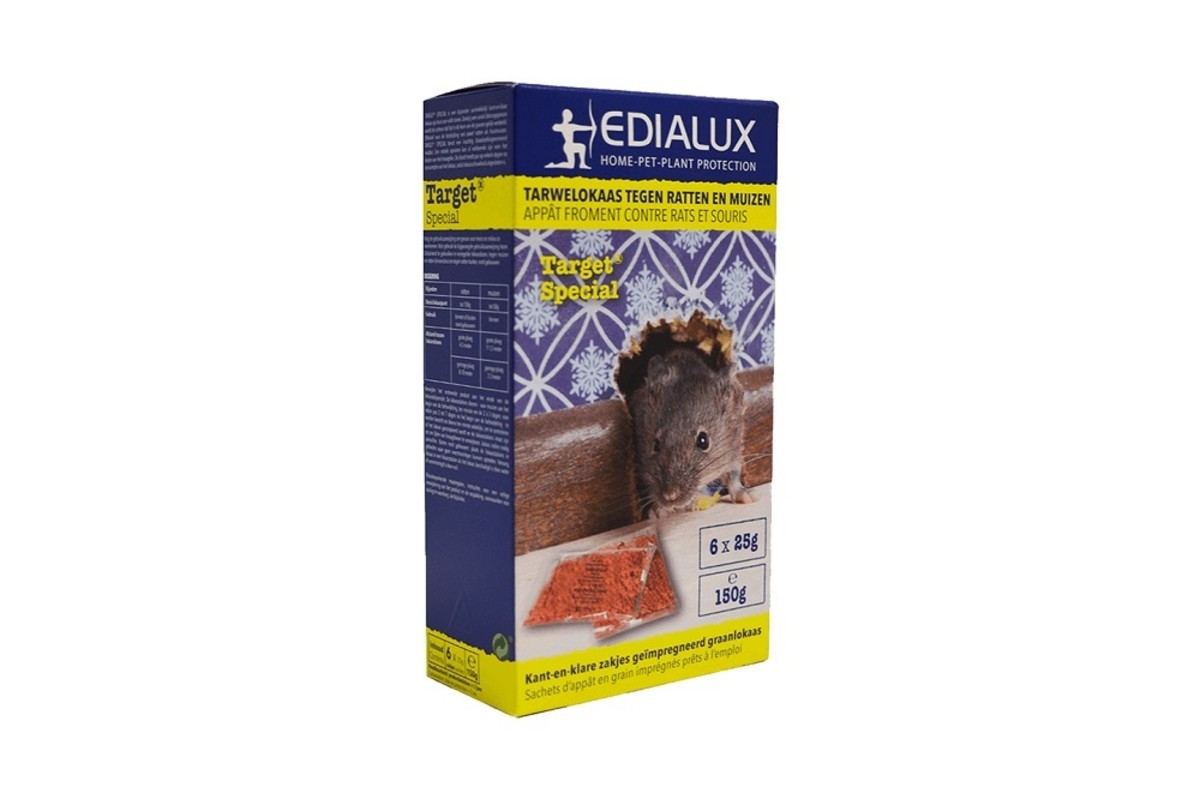 Edialux Target Special Muizen- en rattenvergif | Shop nu ...