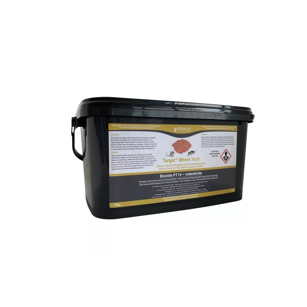 Edialux Target Wheat Tech Rattenvergif & muizenvergif 3kg | Koop hier ...