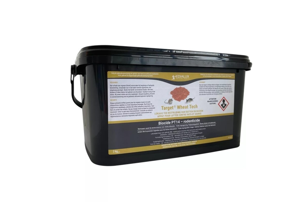 Edialux Target Wheat Tech Rattenvergif & muizenvergif 3kg | Koop hier ...