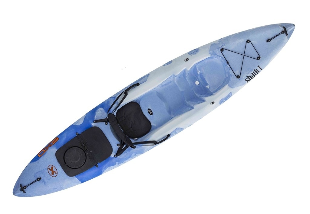 Exo Shark 1 Sport eenpersoons Sit On Top kajak - Kanocentrum Arjan Bloem