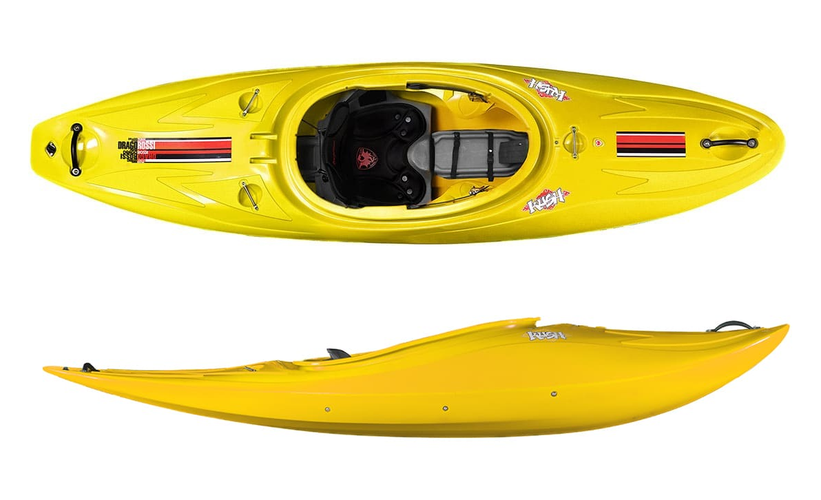 Dragorossi Kush Half Slice Whitewater Kayak - Kanocentrum Arjan Bloem