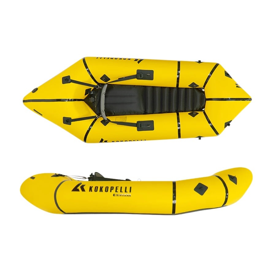 Kokopelli Packraft Nirvana Self-Bailing, TPU - Kanocentrum Arjan Bloem