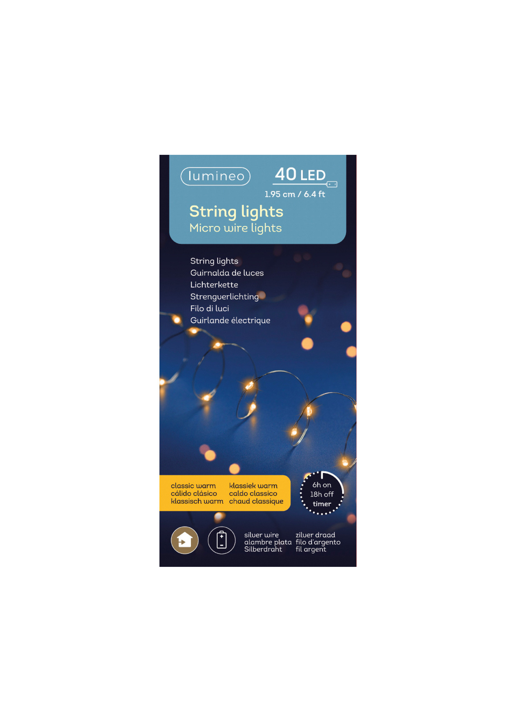 kaemingk Micro LED stringlights BO binn - Tuincentrum Lindenholt