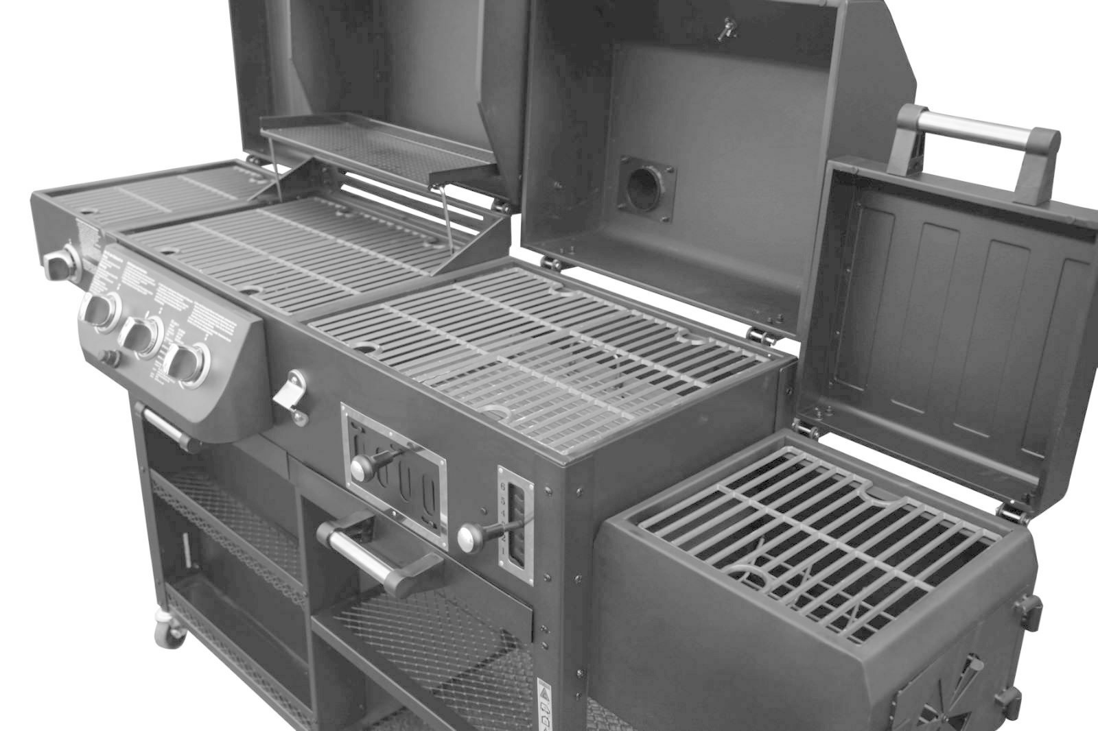 4-in-1 Combi barbecue Arizona - De officiële webshop van EL Fuego