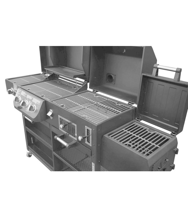 4-in-1 Combi barbecue Arizona - De officiële webshop van EL Fuego