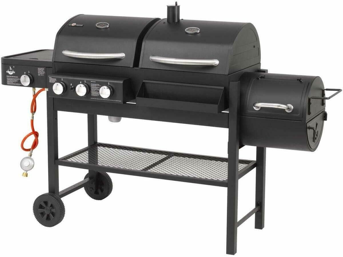 Combi grill/barbecue "Sierra" - De officiële webshop van EL Fuego