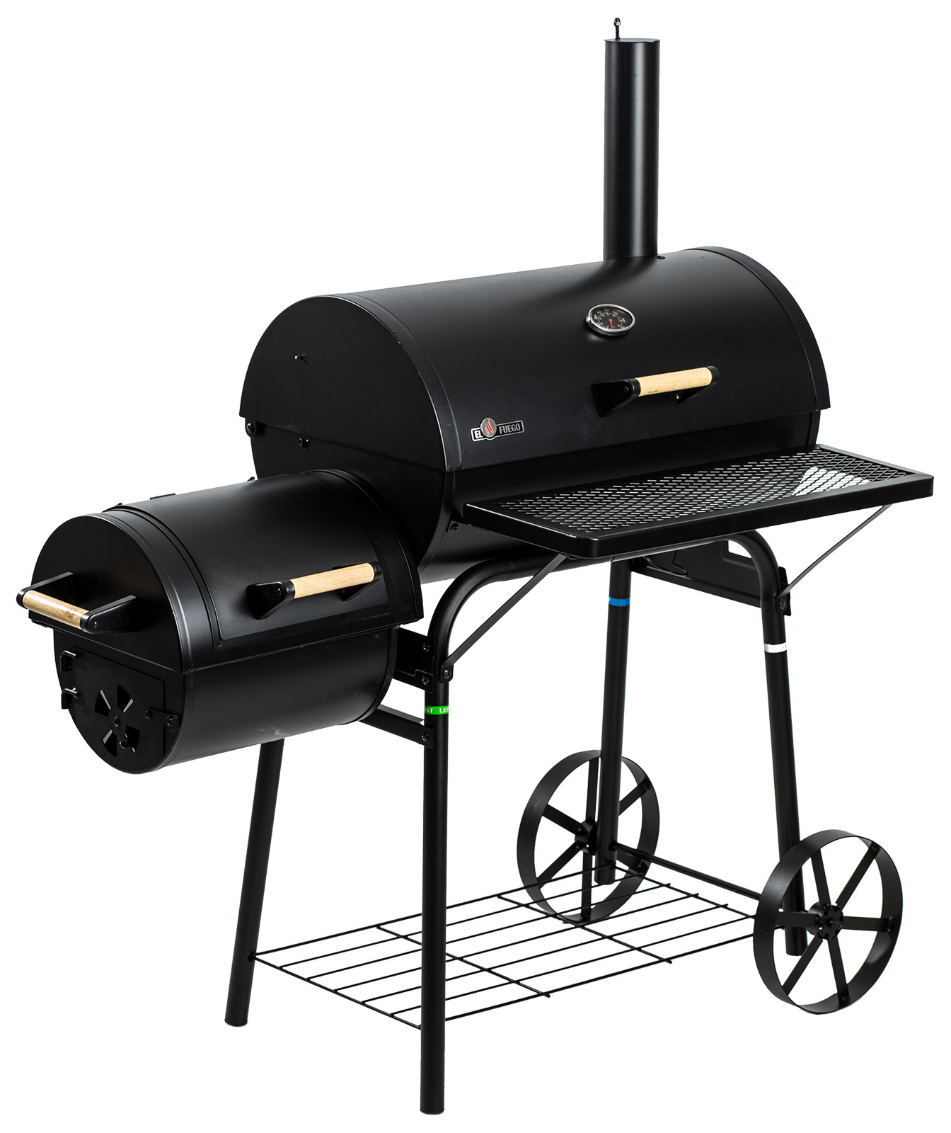 Houtskool barbecue /Smoker "Dakota" - De officiële webshop van EL Fuego