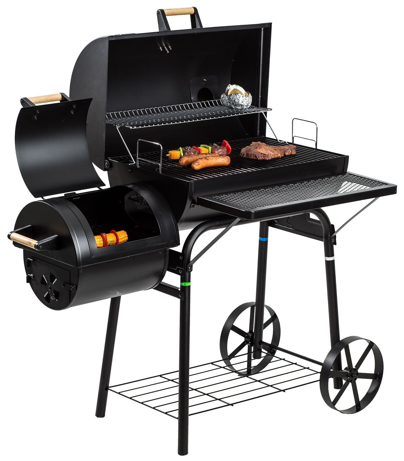 Houtskool barbecue /Smoker "Dakota" - De officiële webshop van EL Fuego