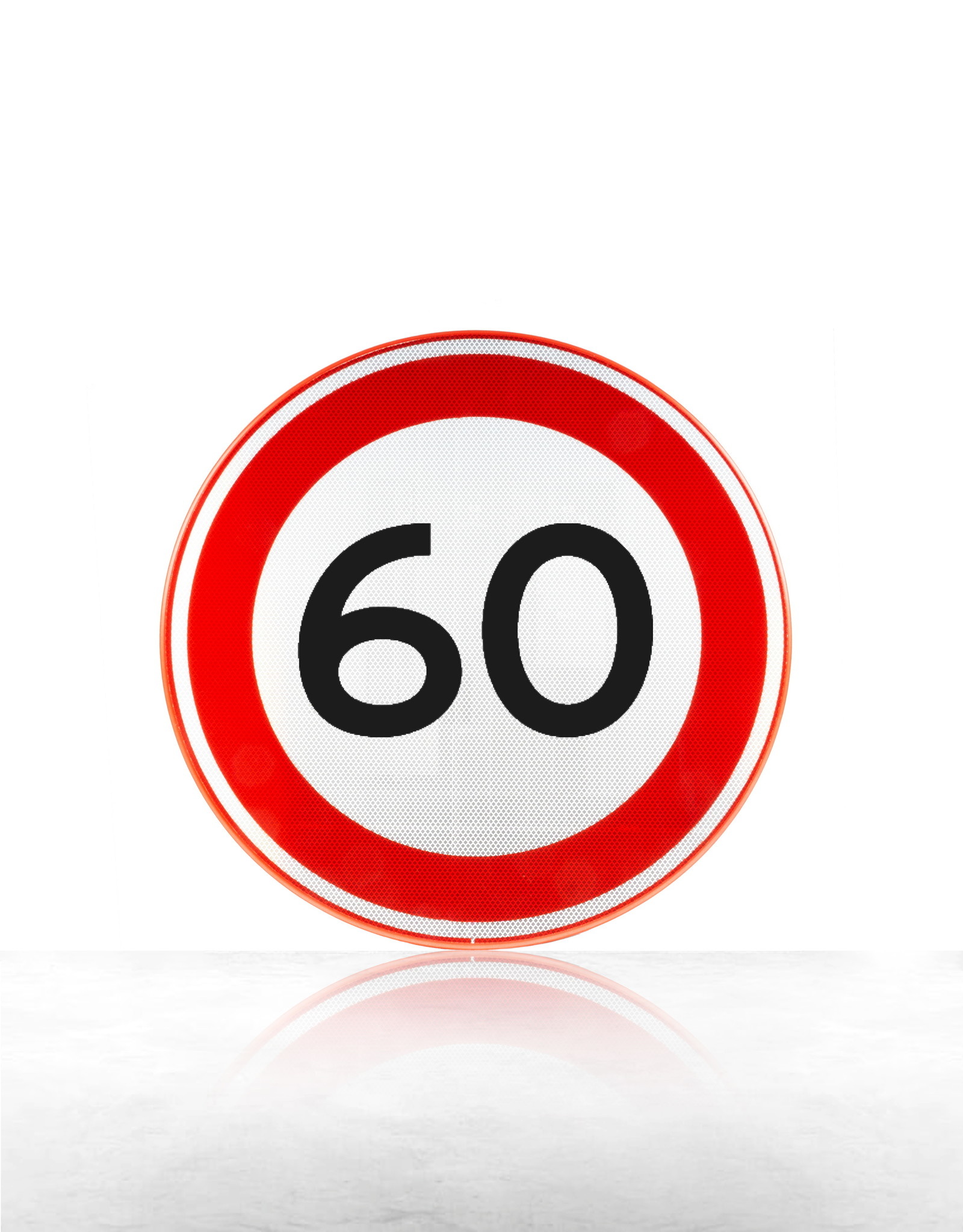 Verkehrsschild 274-60 Höchstgeschwindigkeit 60 km/h" - Verkehrsshop.de