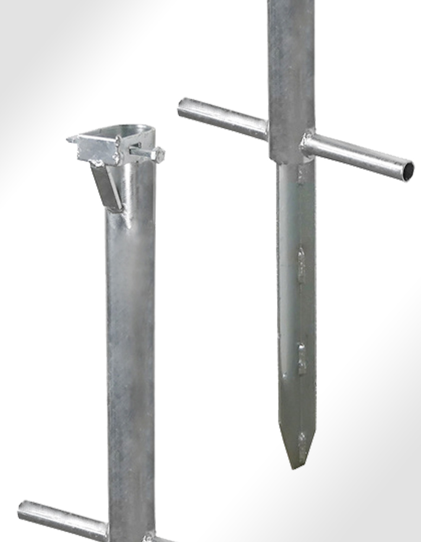 Bodenanker mit Erdspieß und Verschluss | Bodenhülse | Erdanker ...