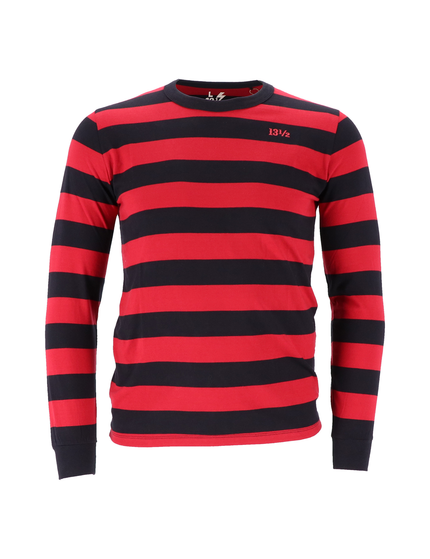 Behind Bars longsleeve red/black - Roeg BV