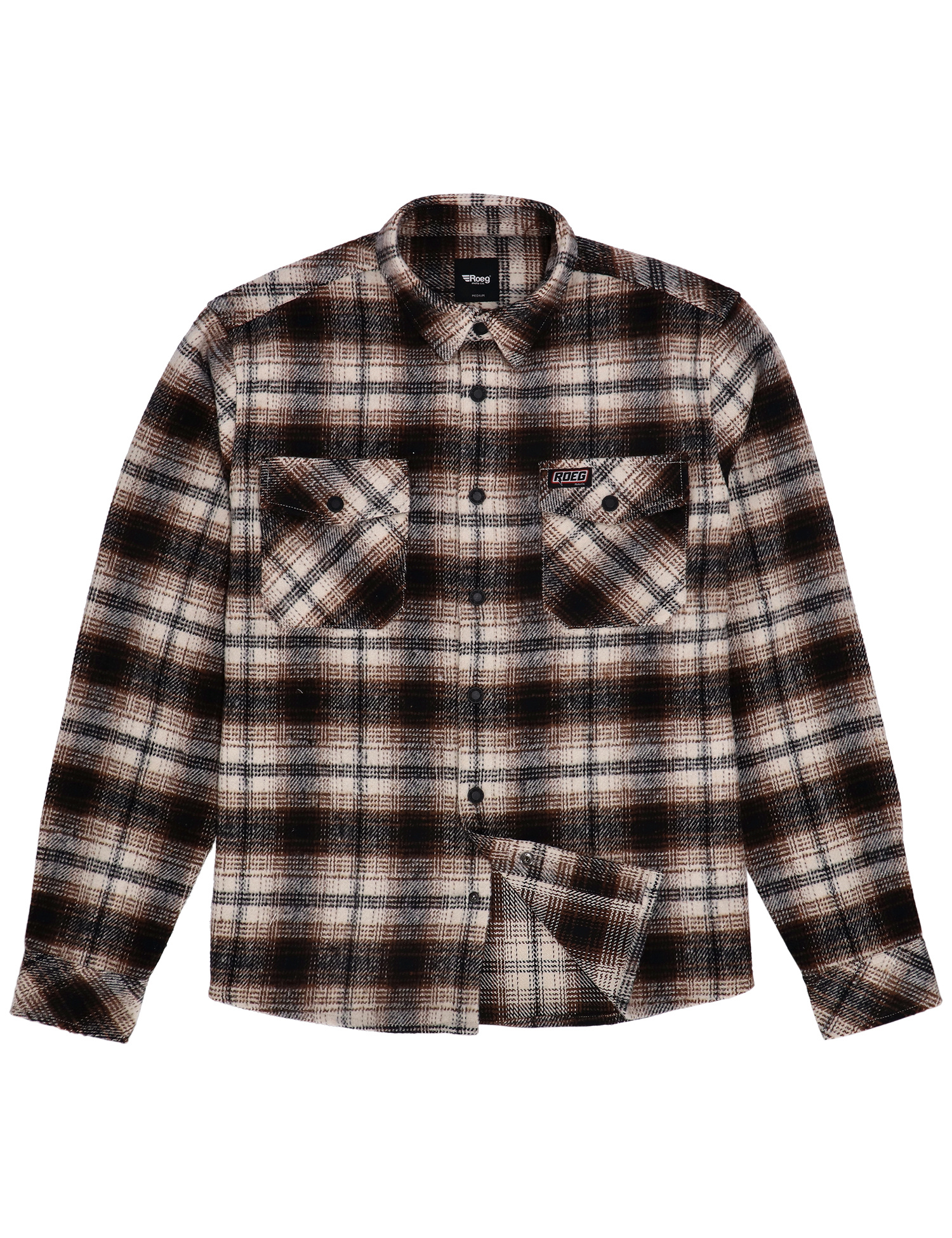 Blaze flannel shirt red - Roeg BV