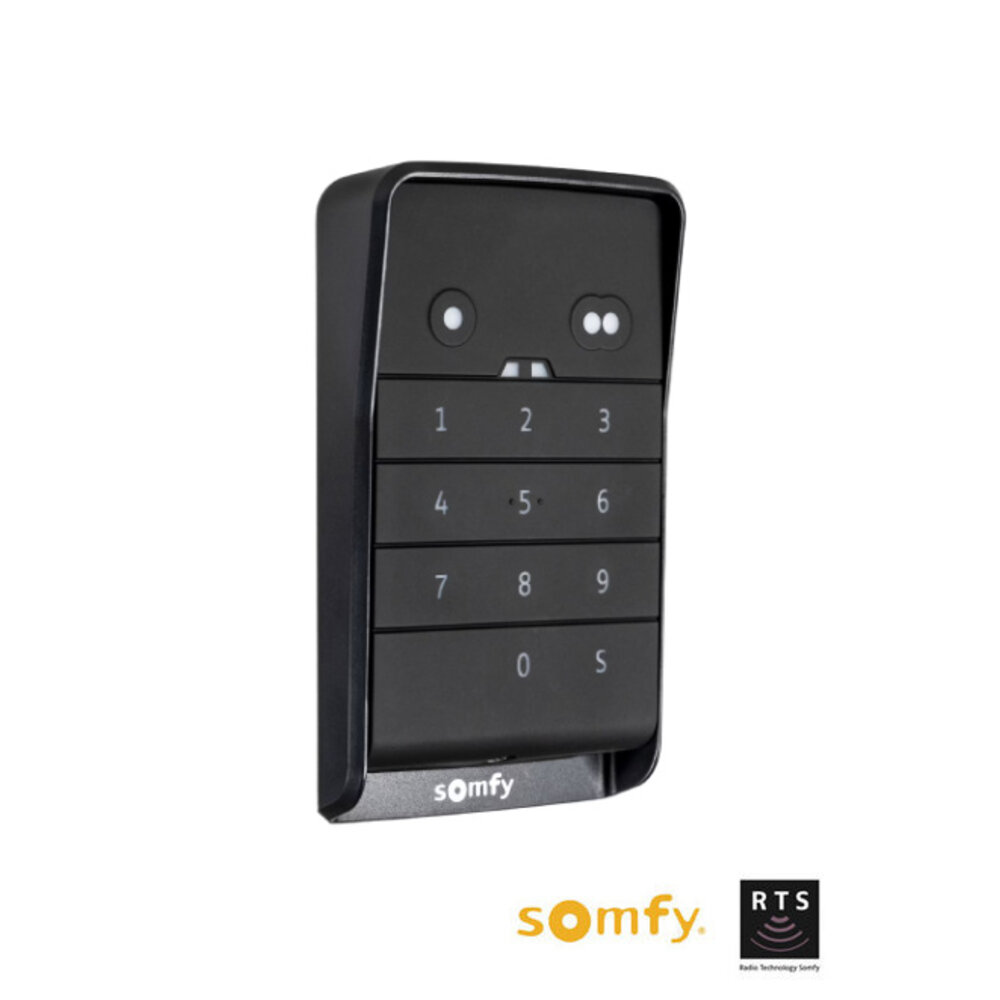 Somfy Draadloos Codeklaver RTS Pro bestel je op Rolluiken33.nl ...