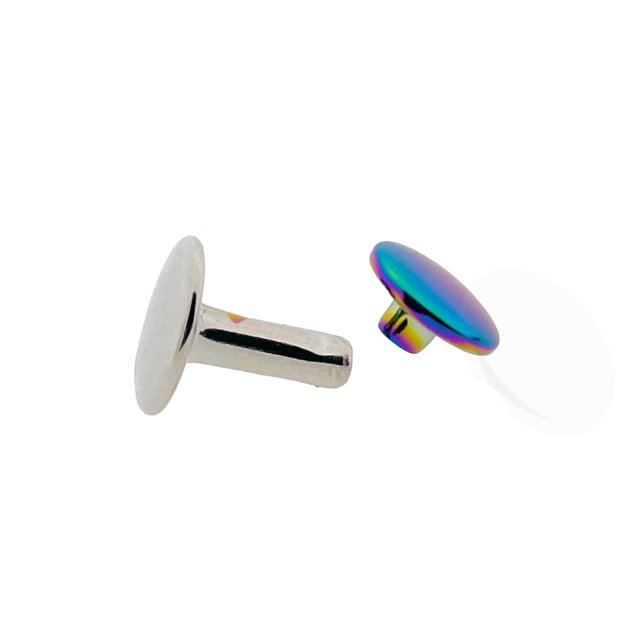 Acheter Rivet 10X10 Neo-Chrome (10 PCS) chez l'expert - 123Paracord