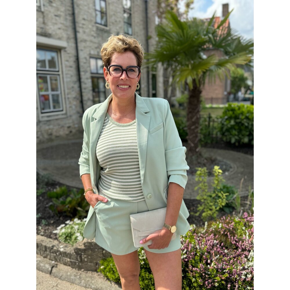 BLAZER MAISIE SAGE GREEN - Boompjes 21