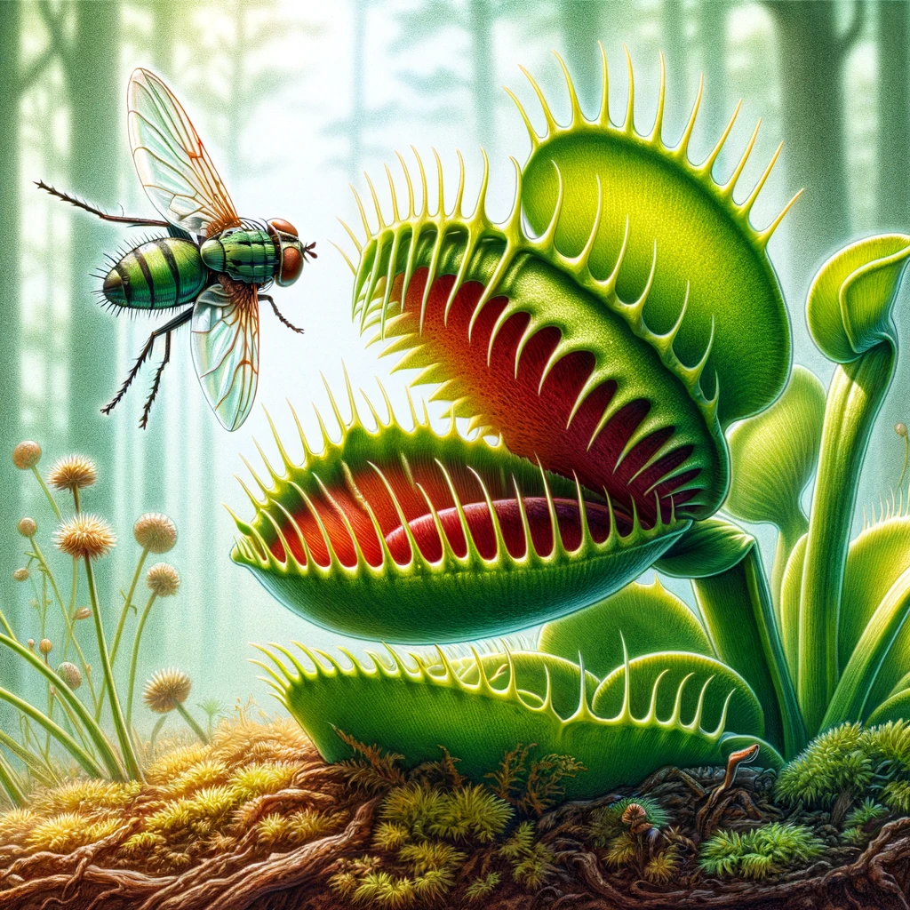 What temperature and living conditions do carnivorous plants require ...