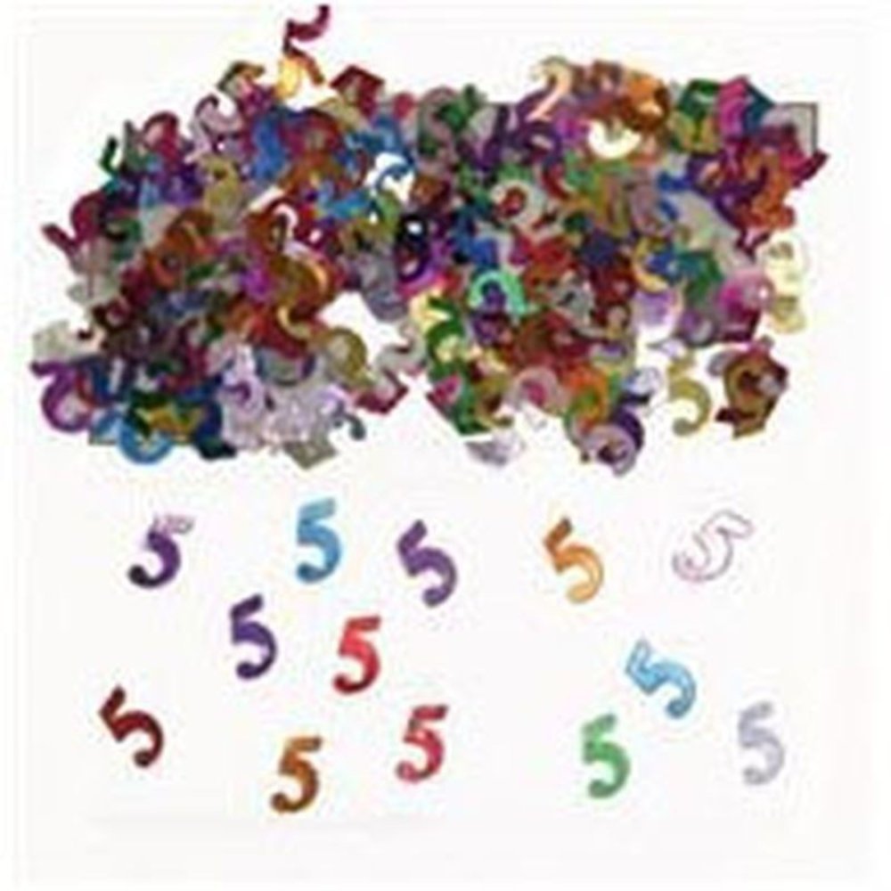 Confetti 5 ans | Décorations et décorations Tuf - Articles de fête ...