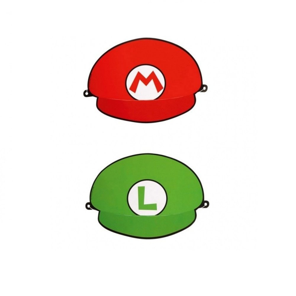 Tuf-Tuf | Super Mario hats for children's party | party item - Tuf-Tuf ...