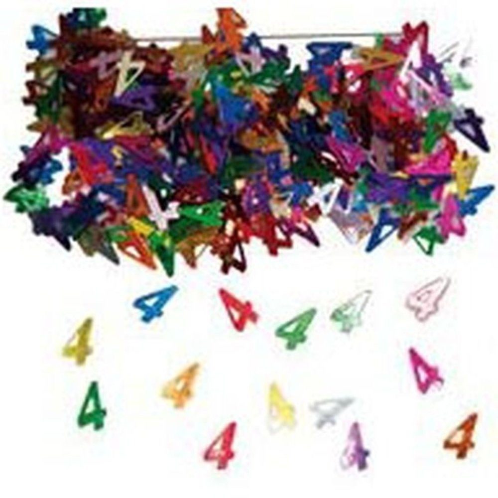 Confetti 4 ans | Décorations et décorations Tuf - Articles de fête ...
