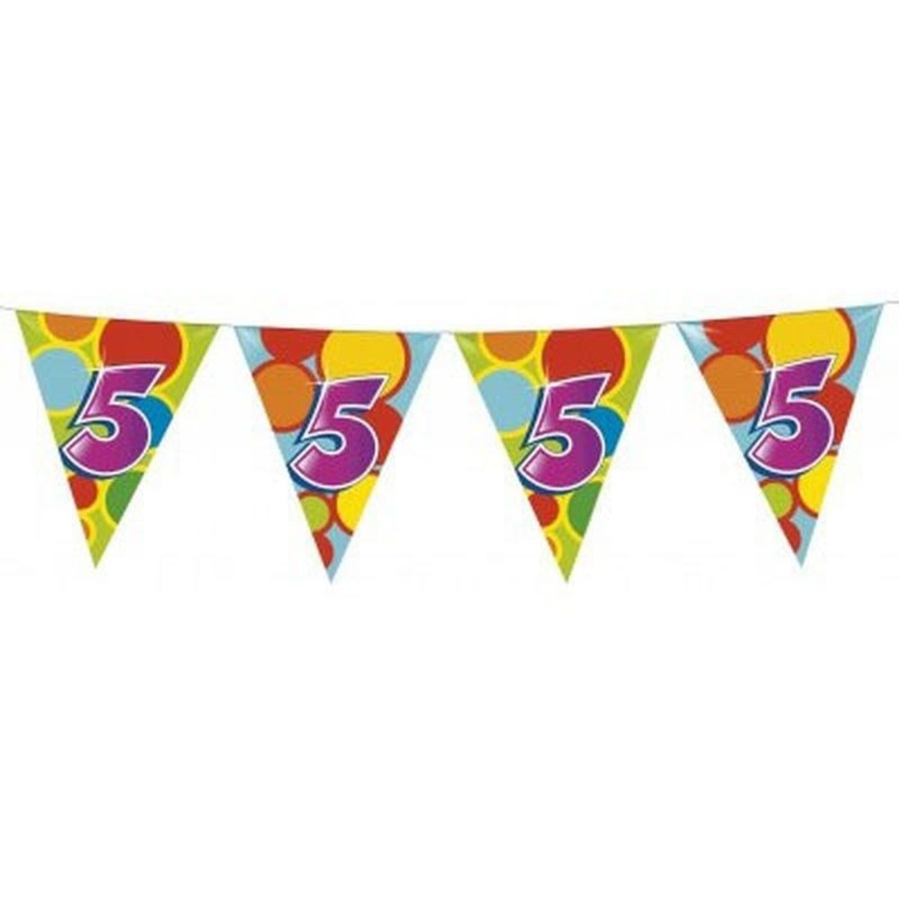 Flag Line Slinger 5 Years Party | Decoration and garland Tuf - Tuf-Tuf ...
