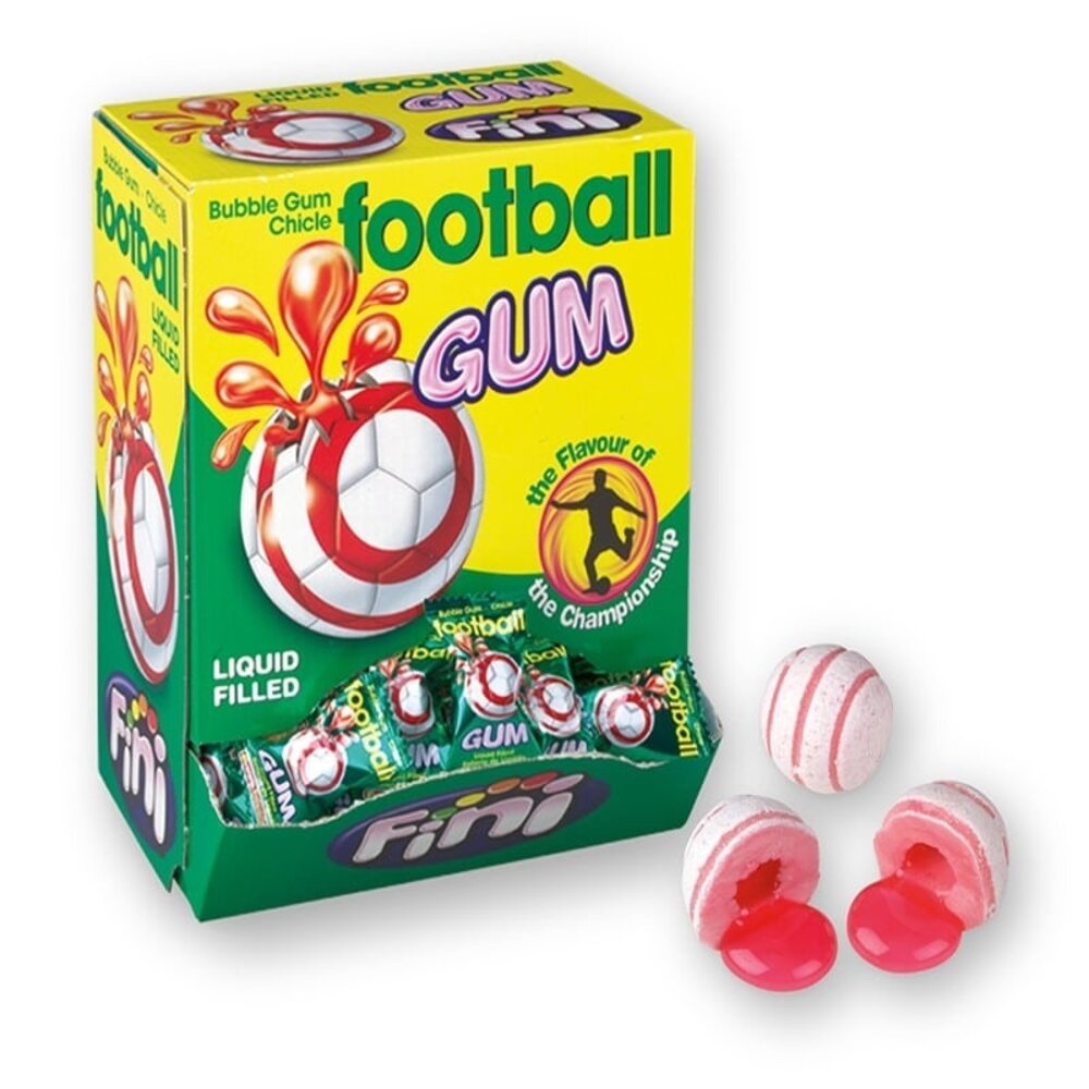 Football chewing gum | Treat for football children's party | Tuf - Tuf ...