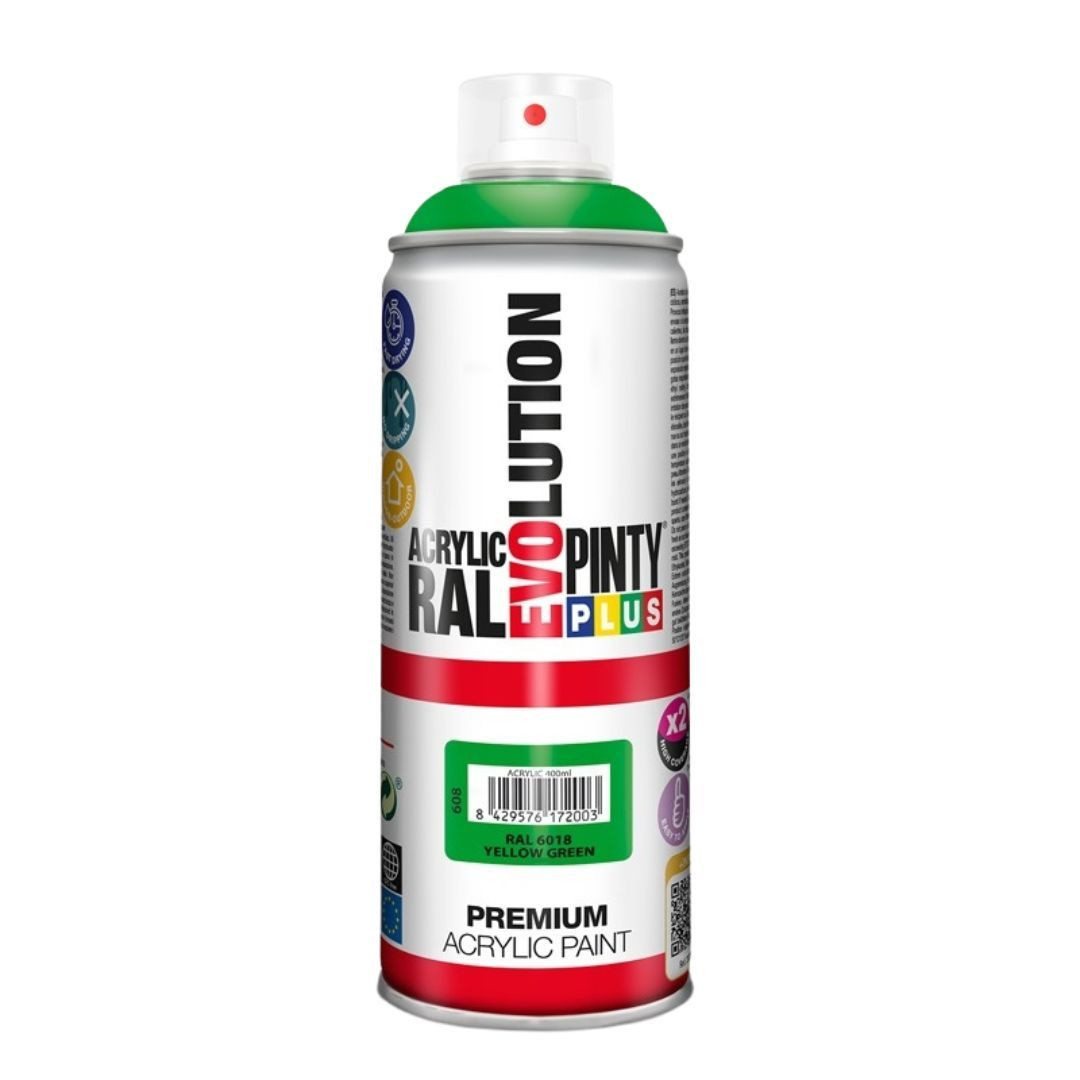 Signal Green Acrylic Spray 400ml for Floral Decorations and DIY ...