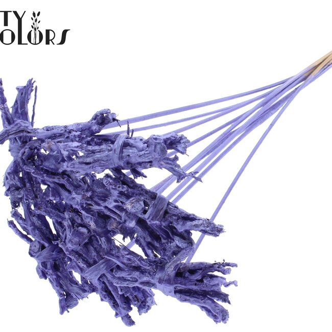 Decorative Metallic Purple Coco Rose Bouquet on Stick 50cm - MyFlowers ...