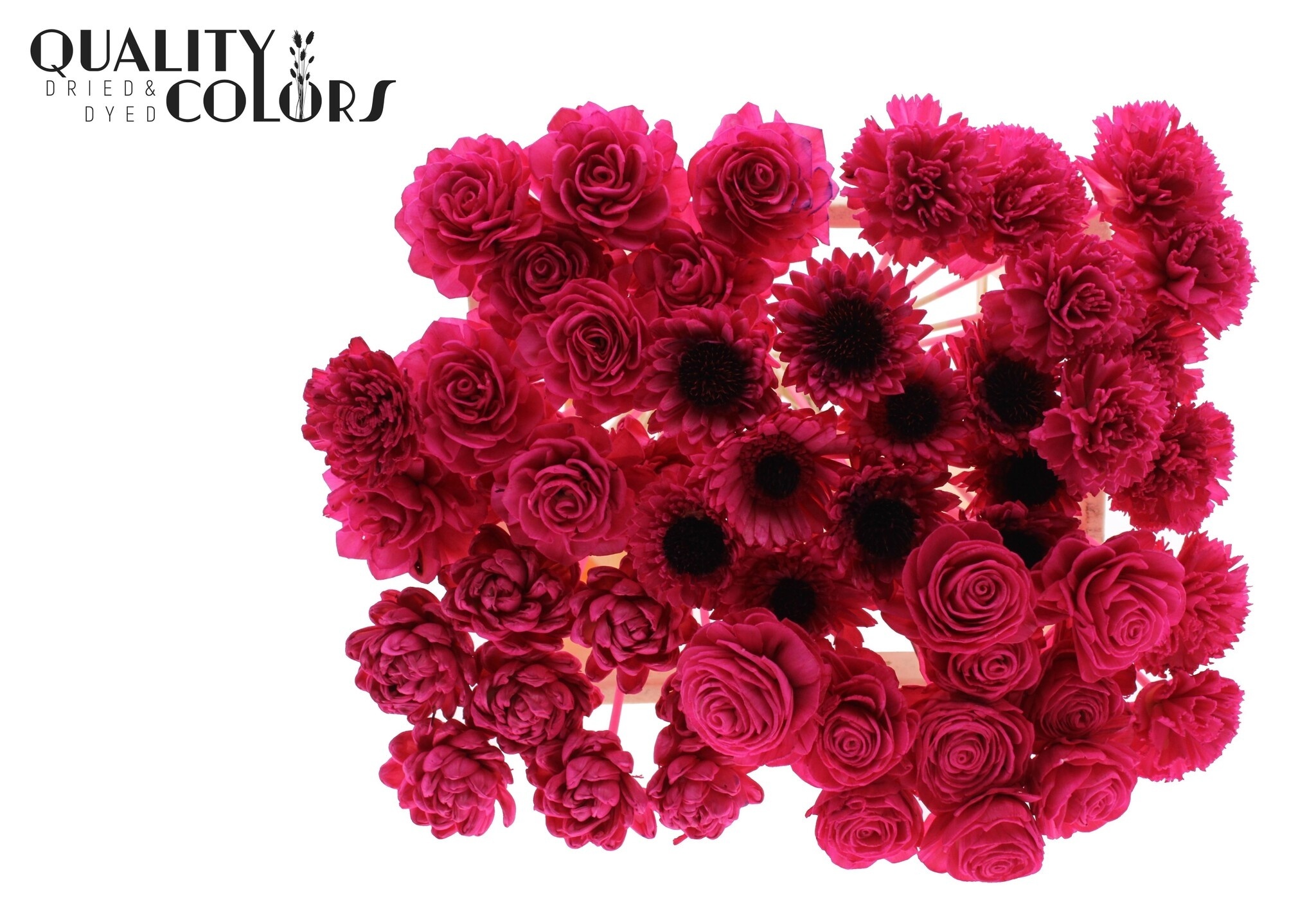 Shola Houten Flower Mix on Stick - Sustainable and Stylish - MyFlowers ...