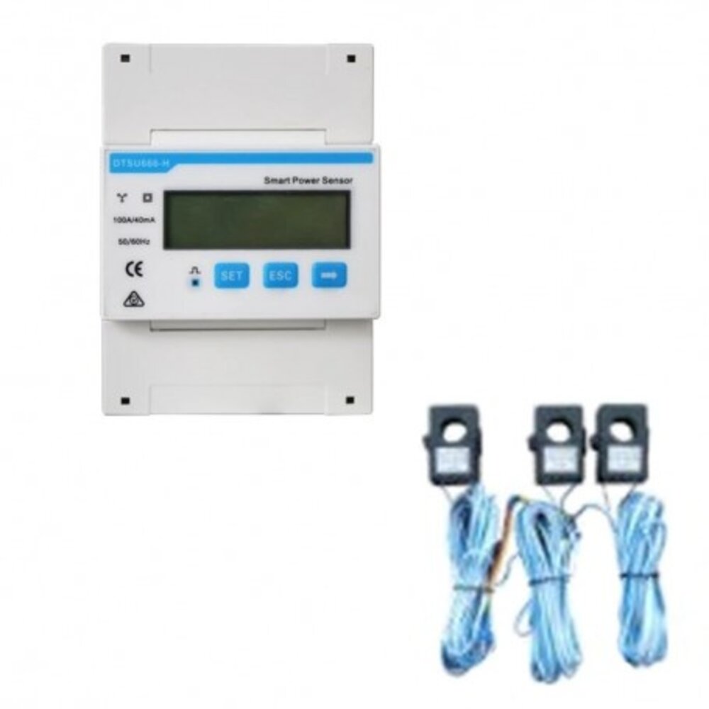 Huawei DTSU666-H energiemeter 3 fase 100a - JB Solar