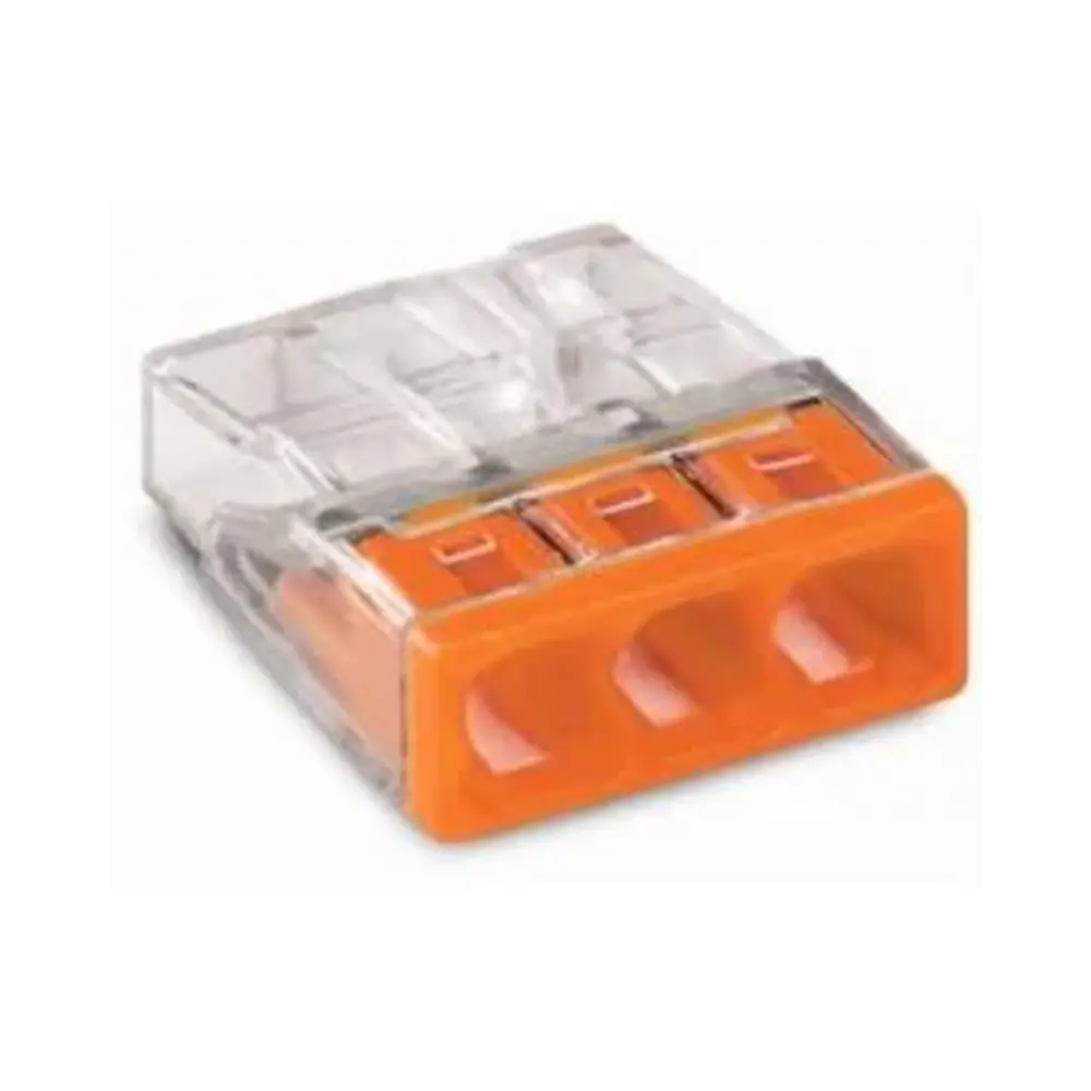 Wago lasklem 3-voudig 2,5 mm² - JB Solar