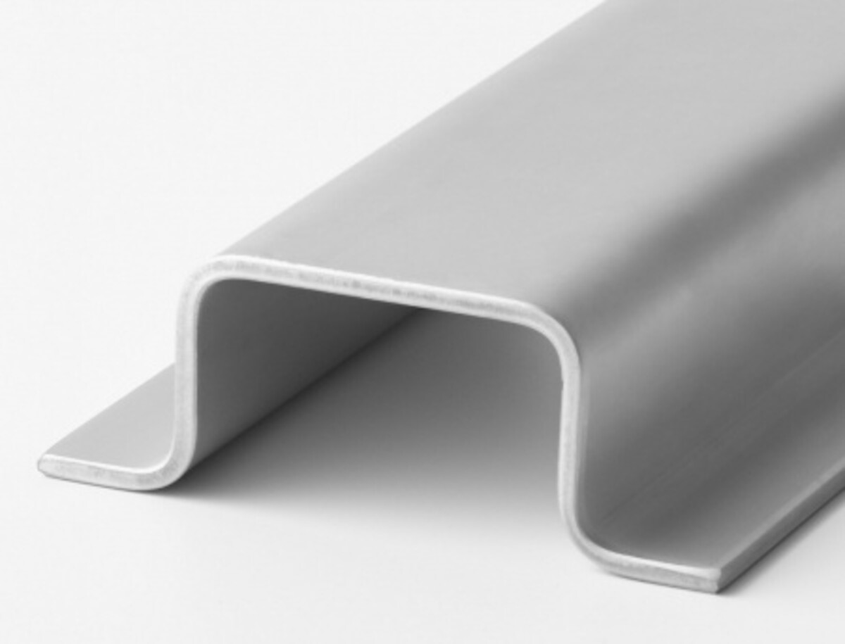 RVS omega profiel per 10 centimer - JB Solar