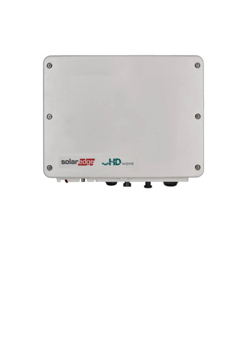 SolarEdge SE 6000 HD Wave 1 fase omvormer - JB Solar