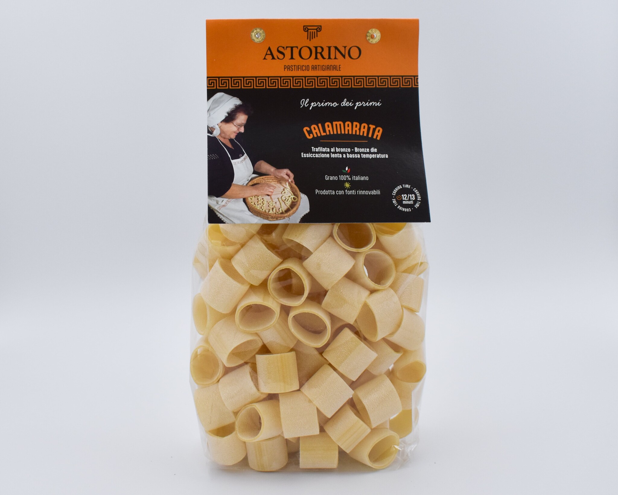 Calamarata pasta| Ring Pasta| AMESI.nl verkoopt de mooiste pasta's ...