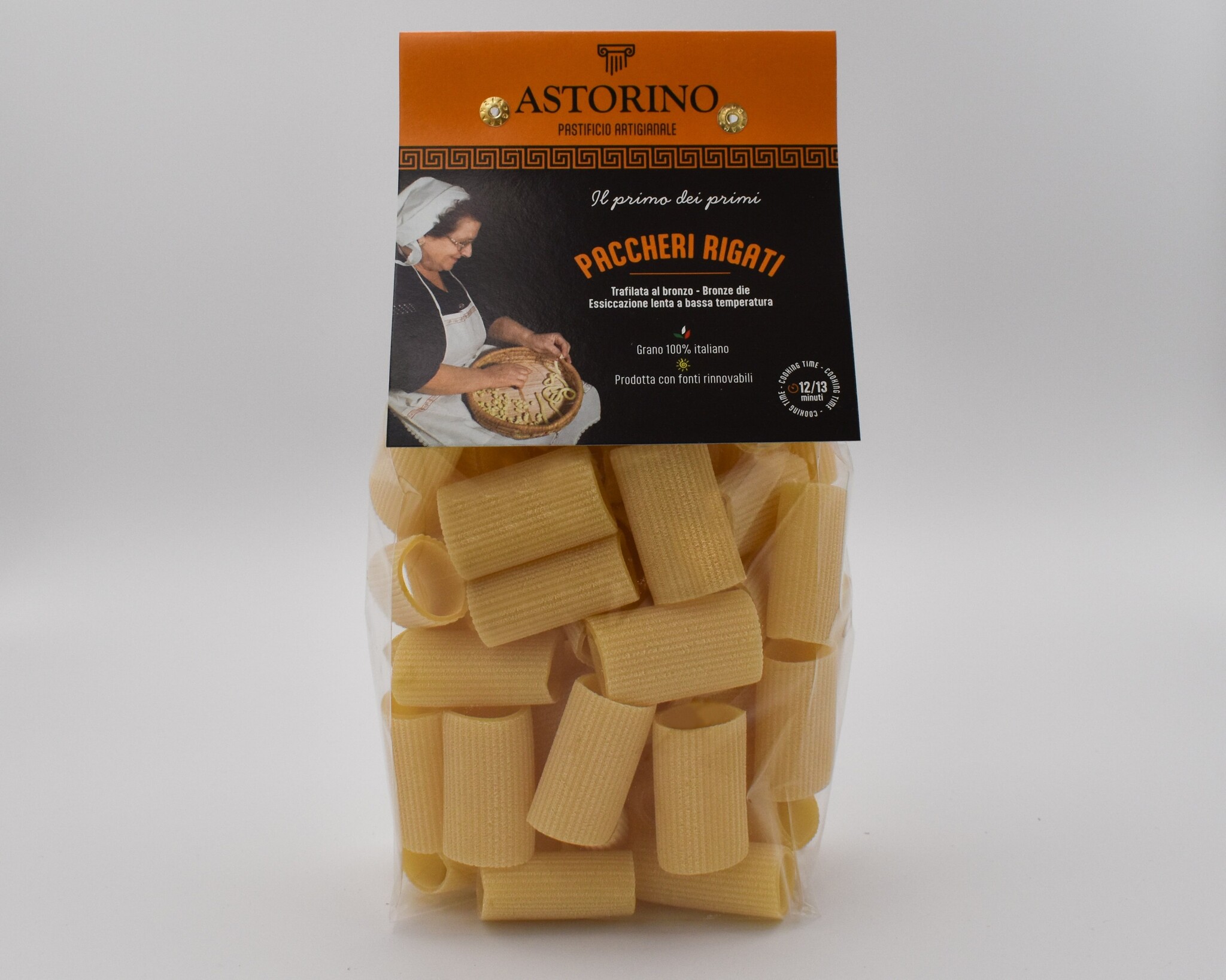 Paccheri Rigati pasta| de gestreepte pasta| Grote keuze bij Amesi.nl ...