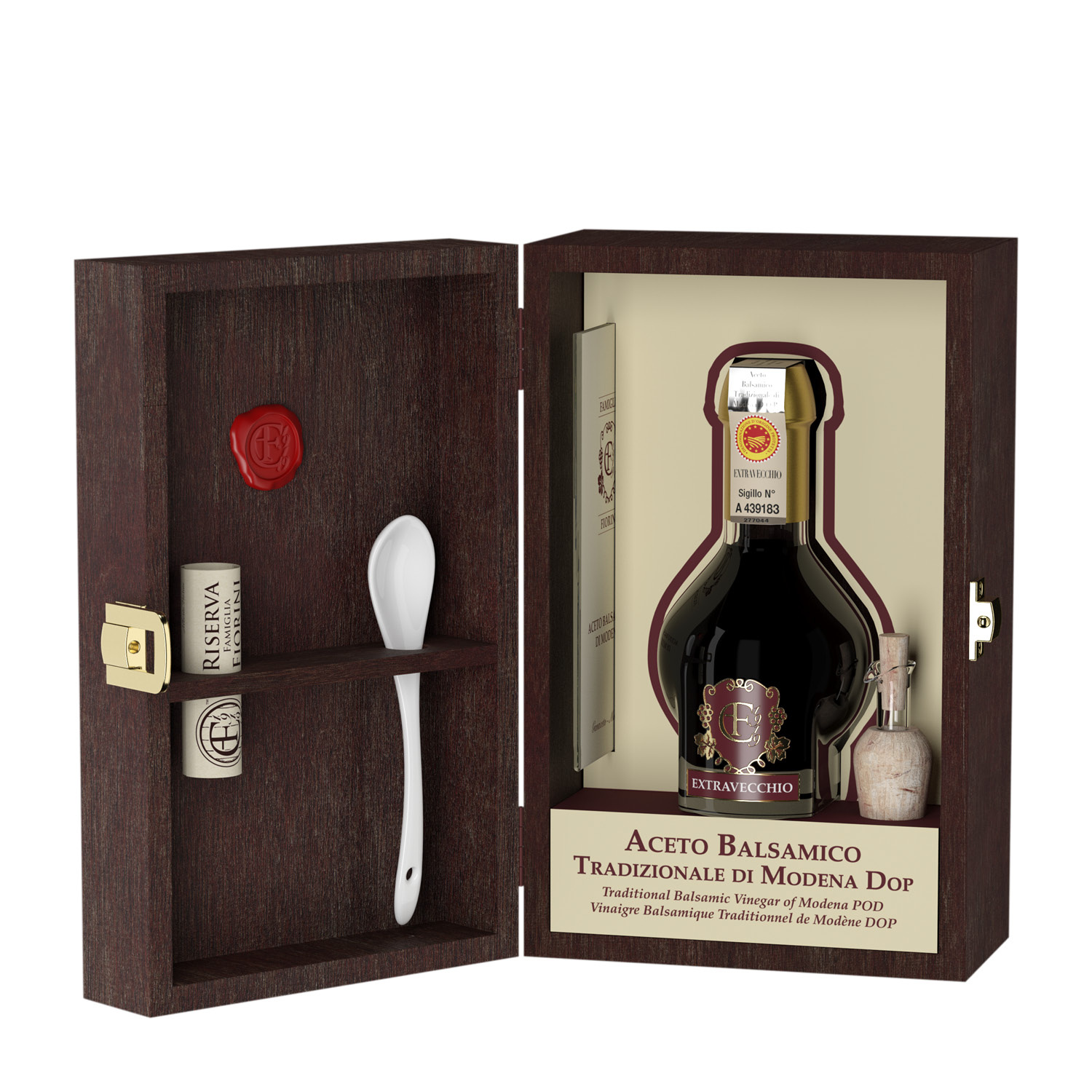 Aceto Balsamico Tradizionale di Modena D.O.P. "extra vecchio" in kist ...