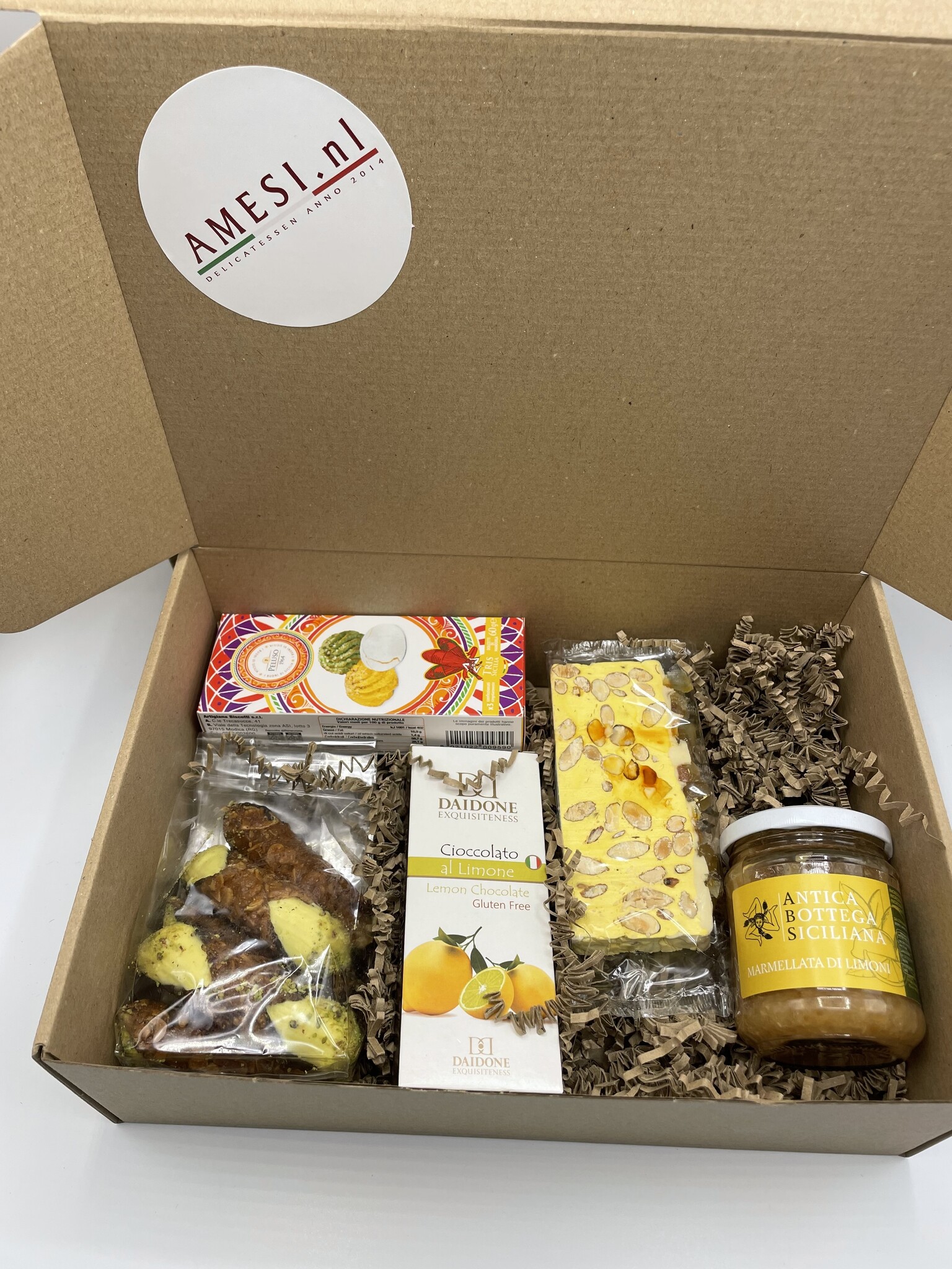 Italiaans cadeaupakket -Limone Dolci| Prachtige cadeaupakketten ...
