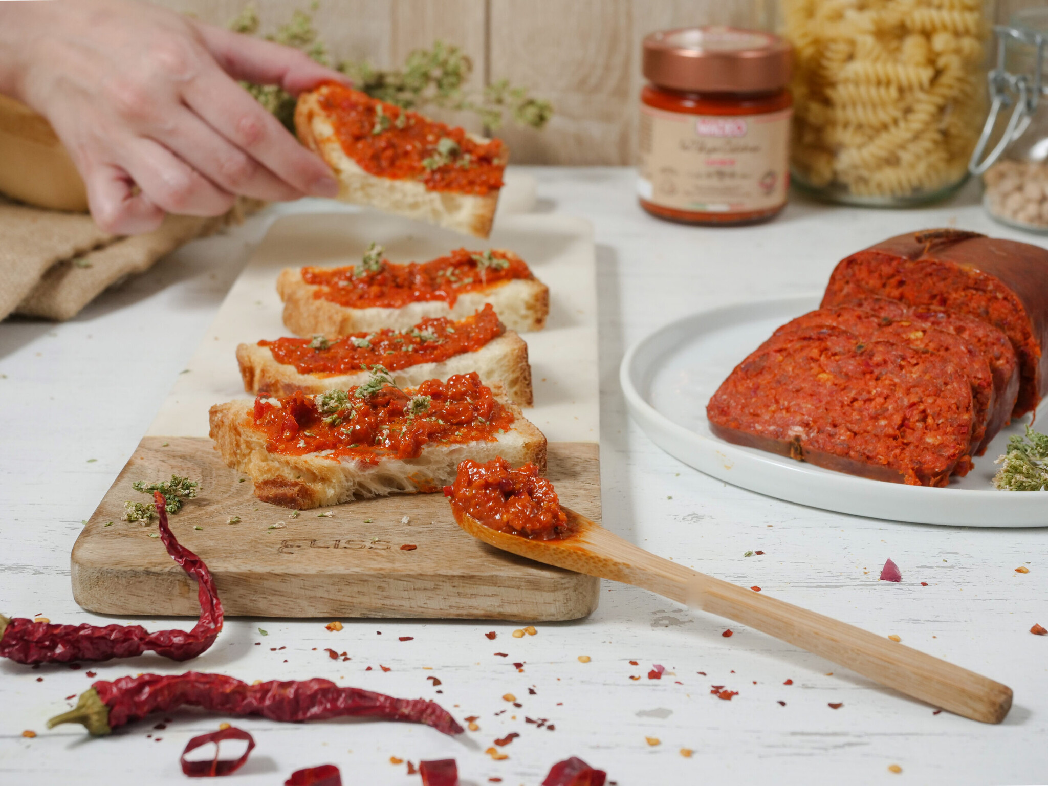 Nduja Calabrese| Pure Pit!|Heerlijk pikante smeerworst| Bij Amesi.nl ...