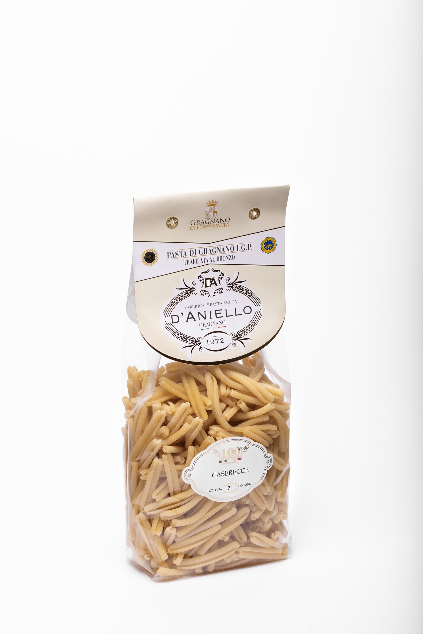 Caserecce pasta| pasta al Bronzo| Gragnano pasta bij Amesi.nl| - Amesi ...