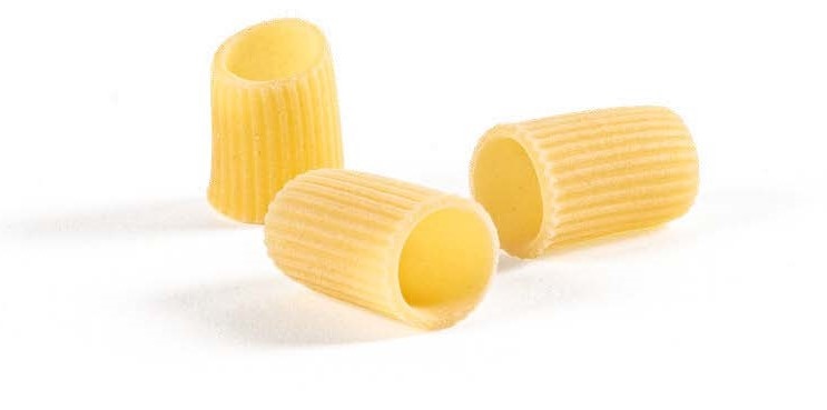 Mezzi Rigatoni pasta|de kleinere variant van de Rigatoni pasta| Amesi ...