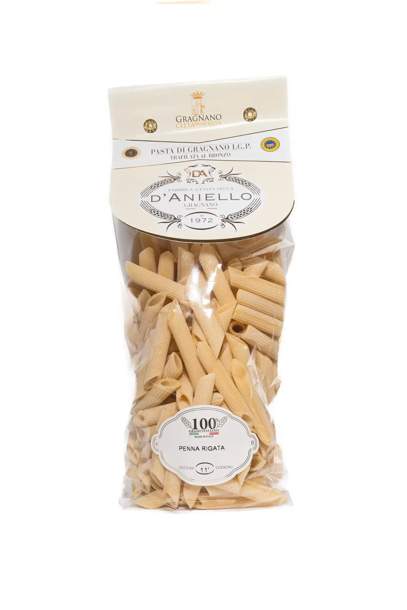 Penna rigata I.G.P. Gragnano | Gragnano pasta bij Amesi.nl| - Amesi ...