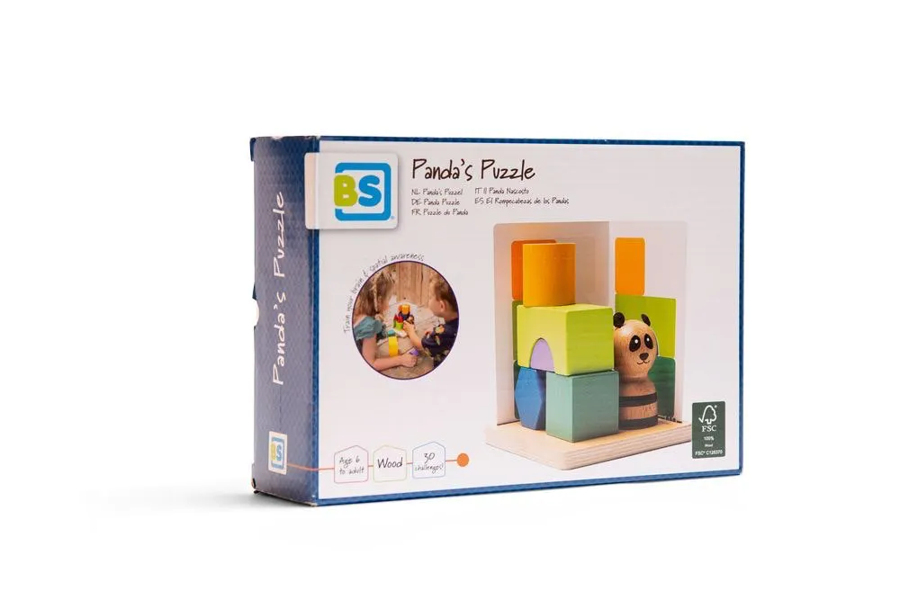 BS Toys - panda puzzle - Et puis zut