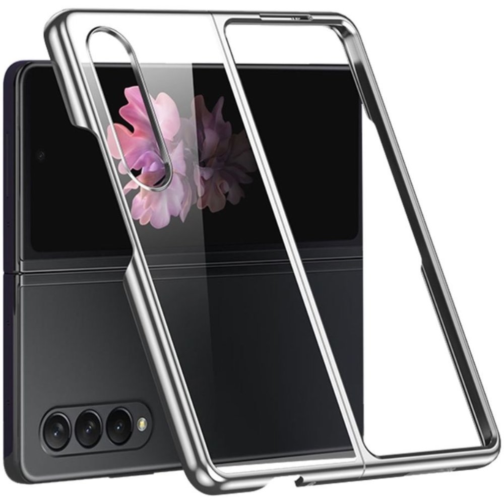 Coque Samsung Galaxy Z Fold 4 métallique (argent) - Coque-telephone.fr