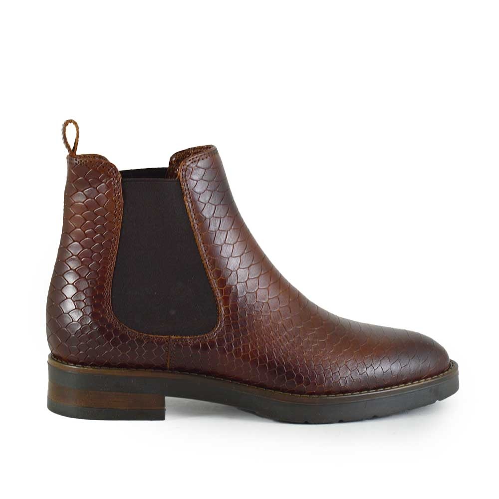 Marnelli dames chelsea laarsje Elsa Cognac - Van Dael Schoenen