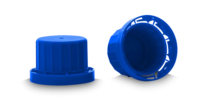 Tapas OV 28, azul - Un-packaging